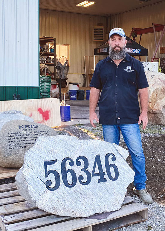 Chisel Chest Rock Carving & Headstones - New Carlisle, IN